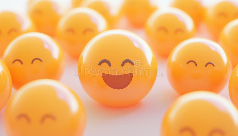 Big Collection of 120 Smiling Emoticons Stock Illustration ...