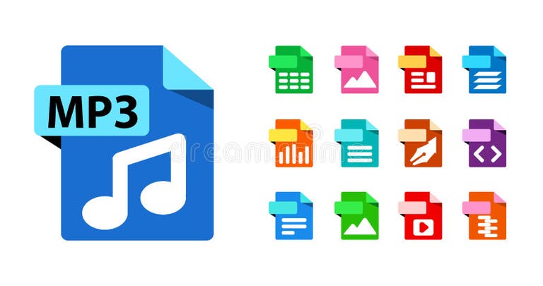 File Extensions Stock Illustrations 554 File Extensions Stock