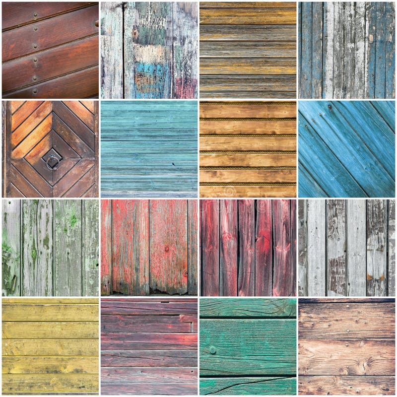 Big Collection of Wood Texture Backgrounds Stock Photo - Image of table ...