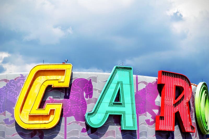 Big Colorful Letters Picture. Image: 86302132