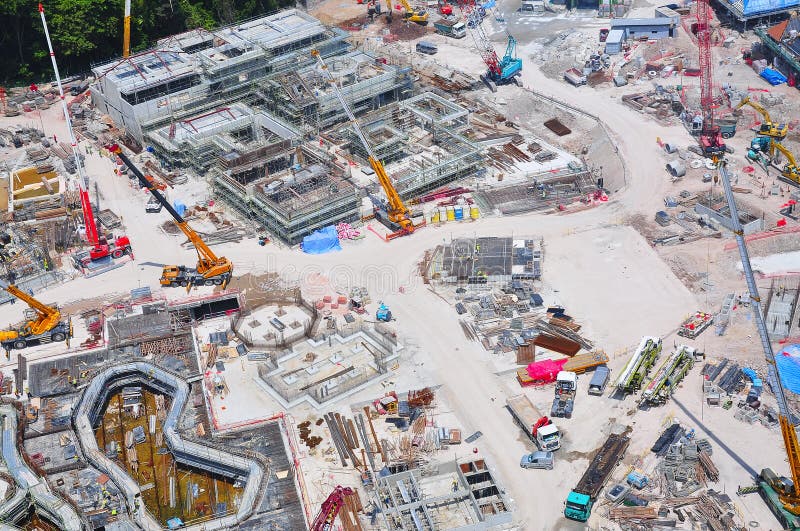 Big construction site stock photo. Image of estate, home - 66037842