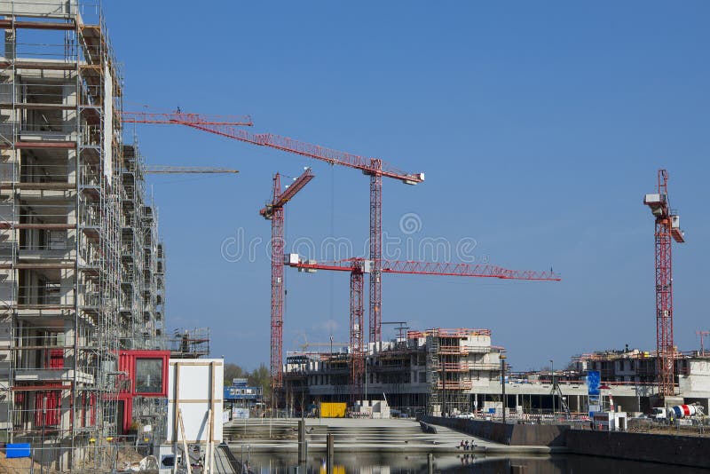 Big construction site stock image. Image of ballast - 140398579