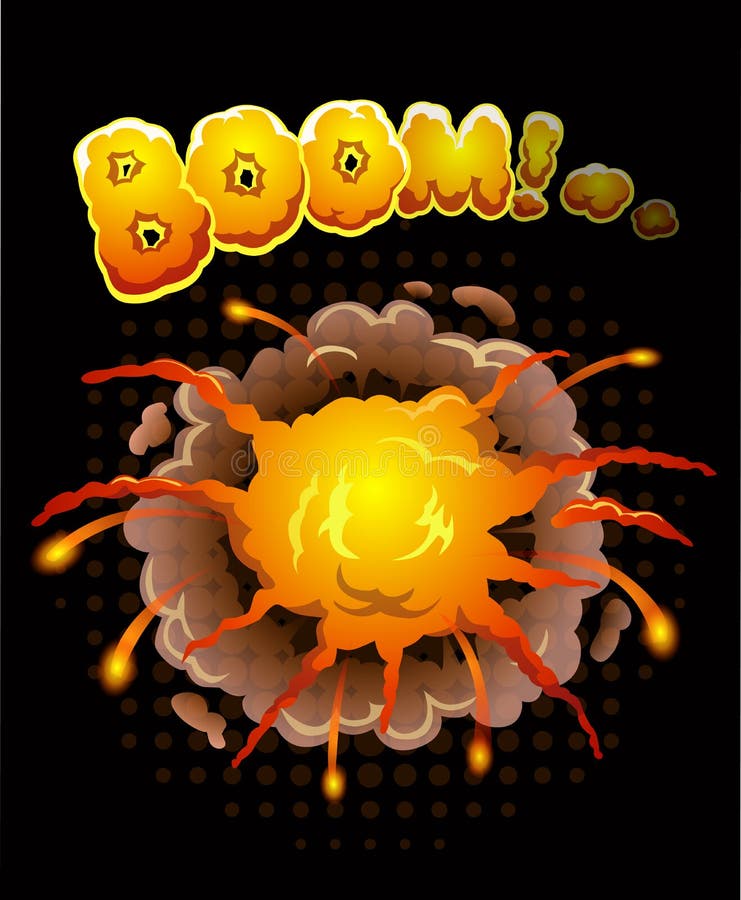 Big Cool Explosion Background Stock Illustrations – 309 Big Cool ...