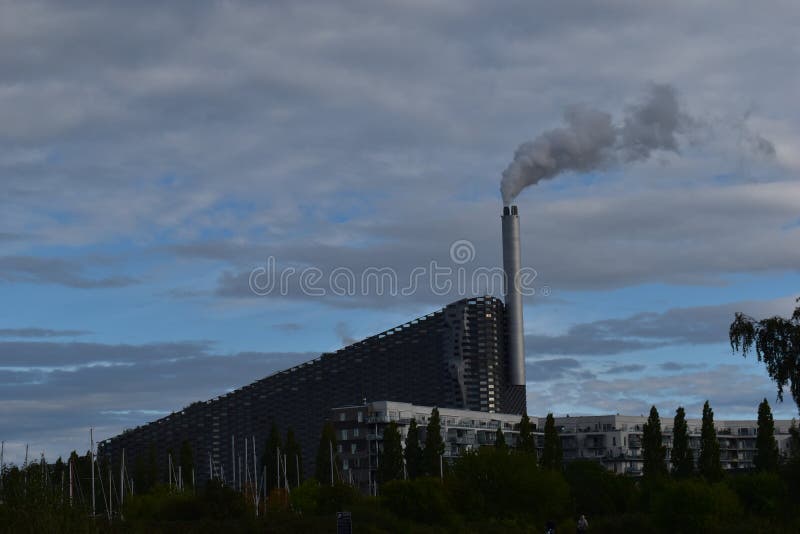 BIG CopenHill Ski Slope Copenhagen Denmark Editorial Stock Photo ...