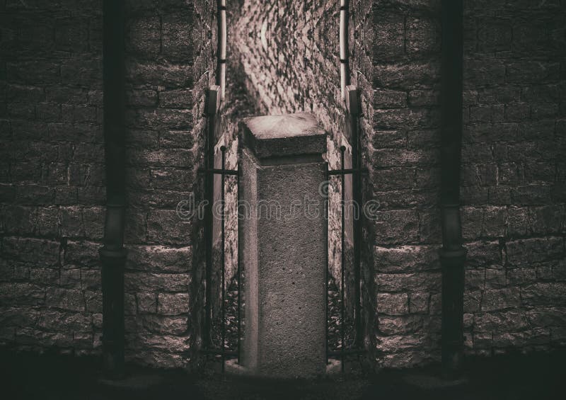 The Big Cornerstone in the Middle - Fine Art Stock Image - Image of ...