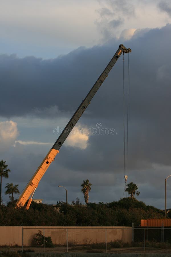 Big crane stock photo. Image of constructional, working - 48925456