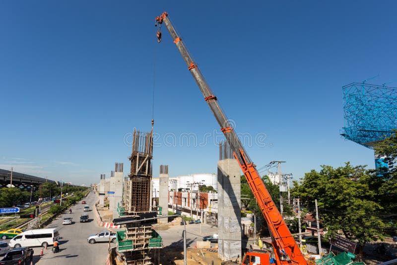 Big crane stock image. Image of compete, number, industry - 56448291