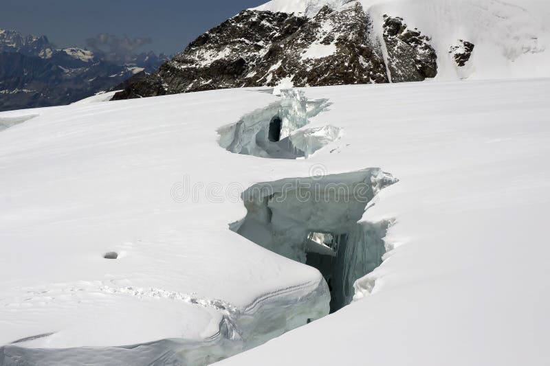 Crevasse ice stock photo. Image of light, layer, bright - 173859920
