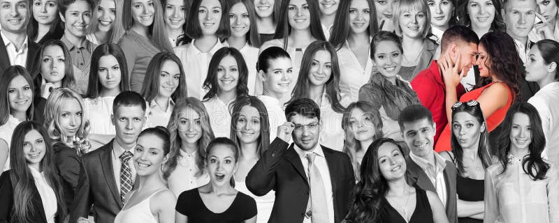 Big crowd of people stock photo. Image of happiness, passion - 60136300