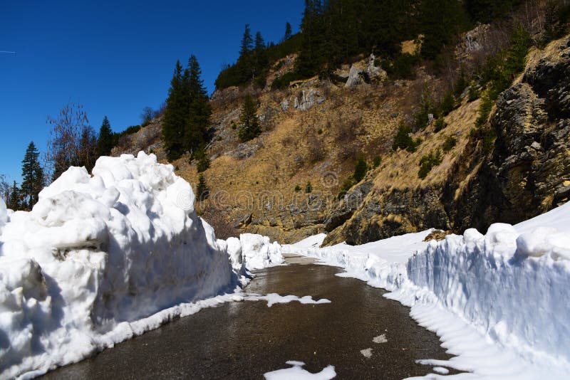 Big cube of snow stock photo. Image of perito, spring - 70800148