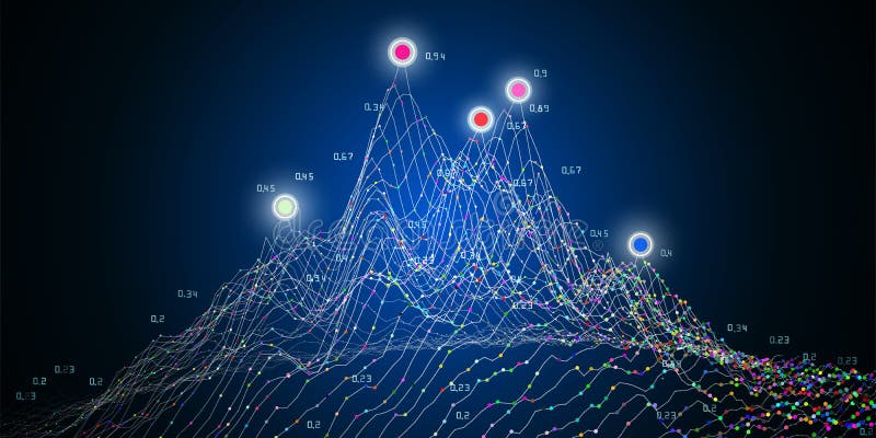 Big Data. Abstract 3D Infographics Design. Visual Information G Stock ...