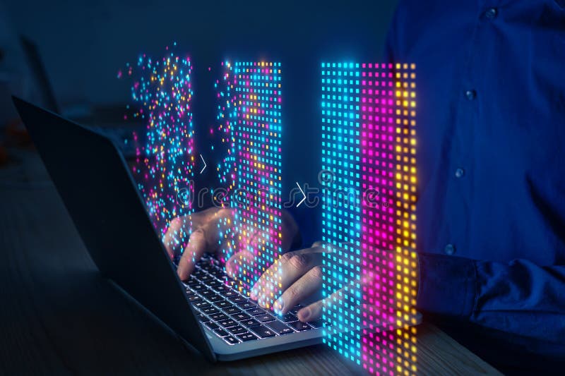 Big Data Analysed With Ai Technology For Business Analytics Getting Insights From Data Mining