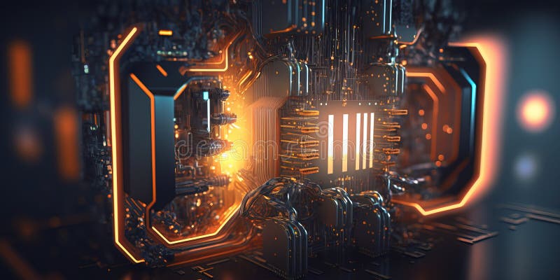 Big Data Analysis Automation and Data-as-a-Service Concept. Generative ...