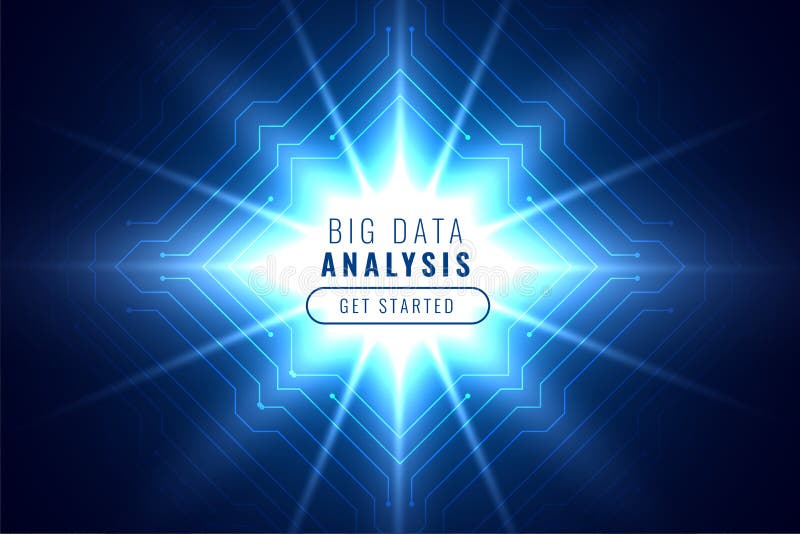 Technology Glowing Wave Mesh Particles Background Design Stock Vector - Illustration of ...