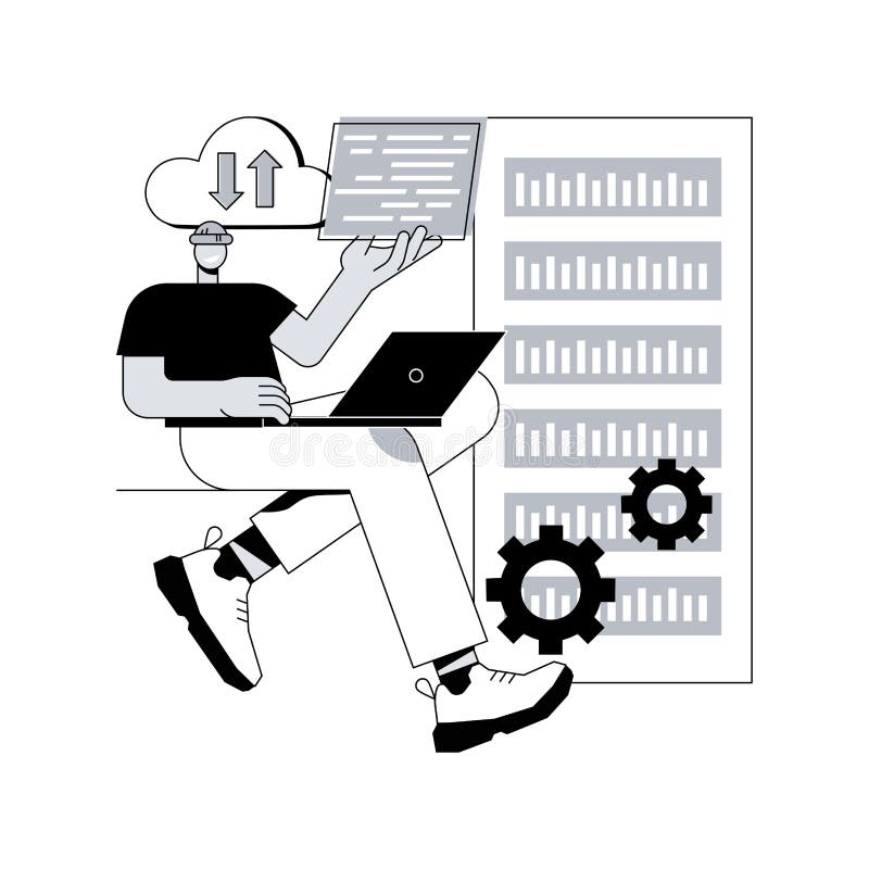 Big Data Analytics Abstract Concept Vector Illustration. Stock Vector ...