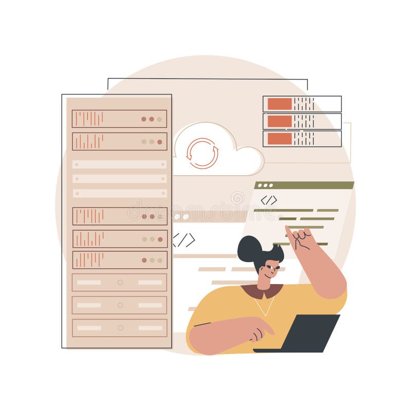 Big Data Analytics Abstract Concept Vector Illustration. Stock Vector ...