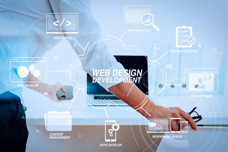 Big Data Analytics with Business Intelligence (BI) Concept.Busin Stock ...