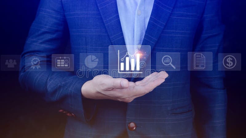 Big Data Analytics and Business Intelligence BI Concept with Chart and ...