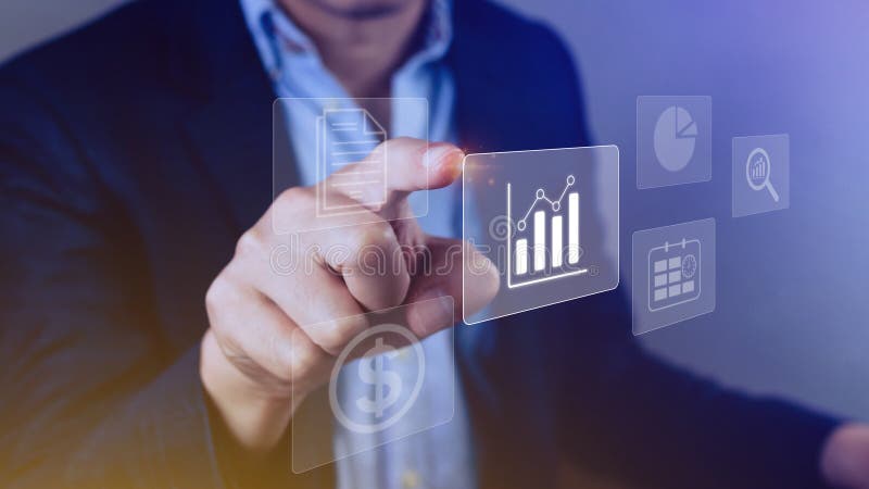 Big Data Analytics and Business Intelligence BI Concept with Chart and ...