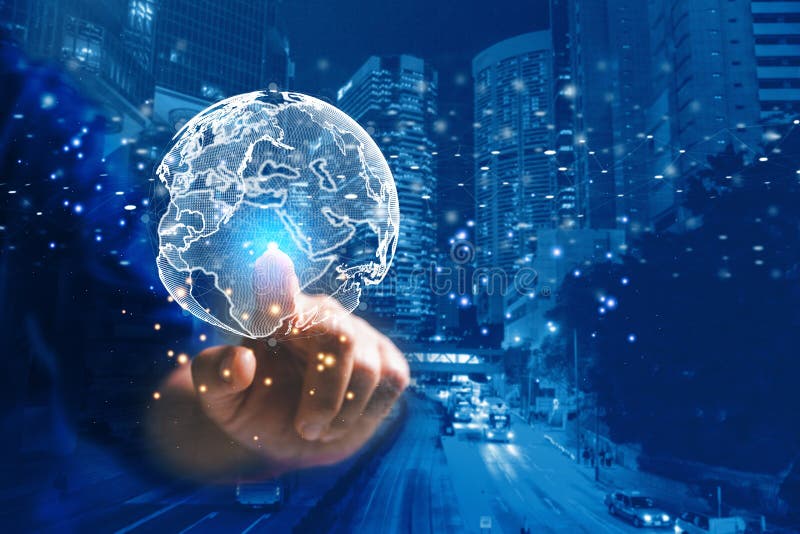 Big Data Analytics and Business Intelligence Concept. Business Person ...