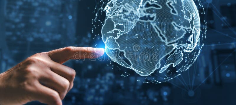 Big Data Analytics and Business Intelligence Concept. Business Person ...