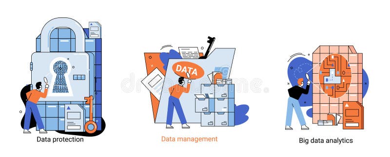 Big Data Analytics Platform, Data Management and Protection Creative ...