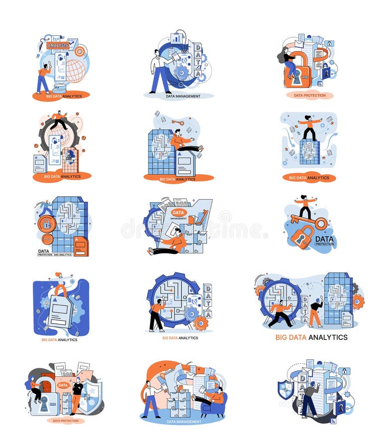 Big Data Analytics Platform, Data Management and Protection Creative ...