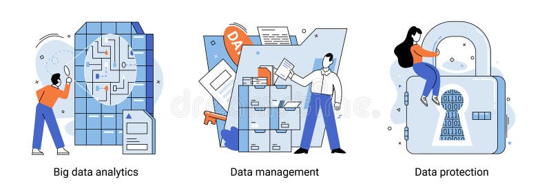 Big Data Analytics Platform, Data Management and Protection Creative ...