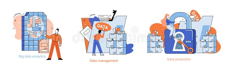 Big Data Analytics Platform, Data Management and Protection Creative ...