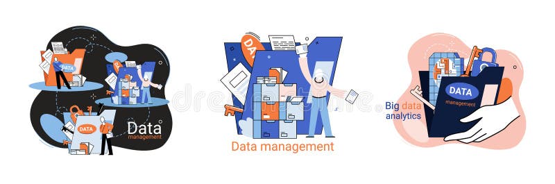 Big Data Analytics Platform, Data Management and Protection Creative ...