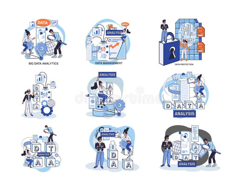 Big Data Analytics Platform, Data Management and Protection Creative ...