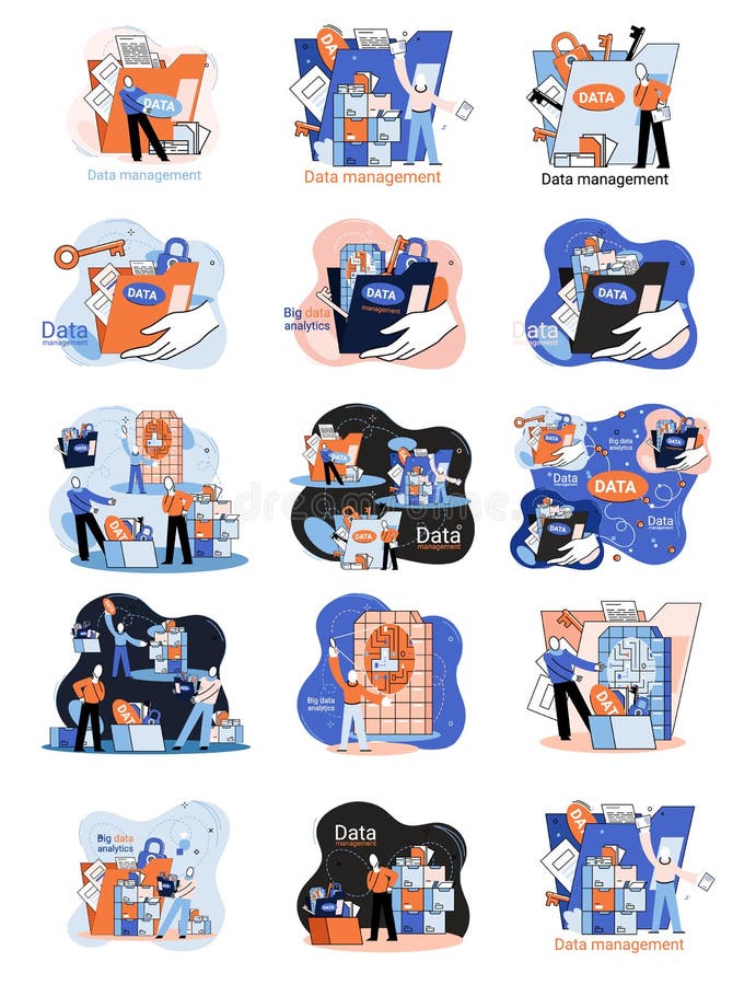 Big Data Analytics Platform, Data Management and Protection Creative ...