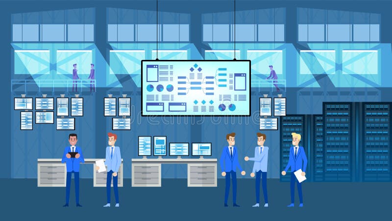 Data Analytics Screen Character Stock Illustrations – 795 Data ...