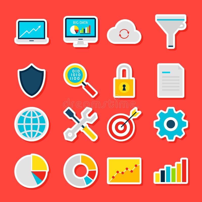 Data Analytics Concept stock vector. Illustration of binary - 112459785