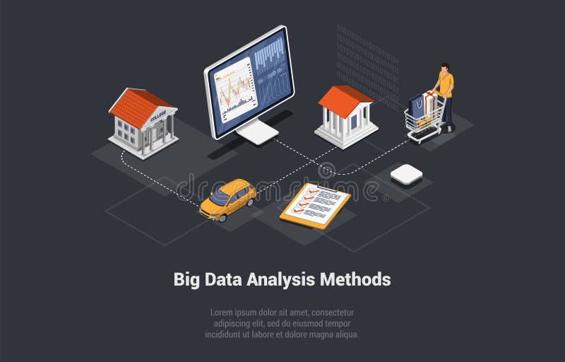 Big Data Analyzing Methods Information Sorting Visualization Social