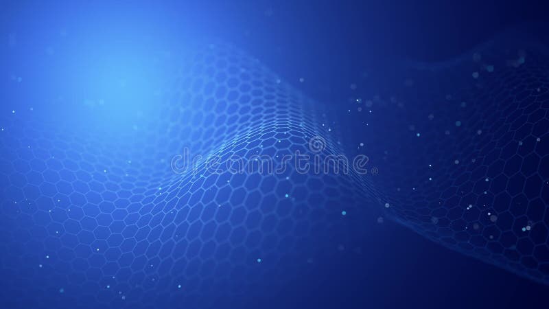 Machine Learning. Big Data. Animation Motion Structural Technique. Blockchain Technology Stock ...