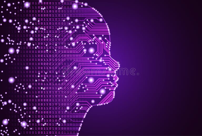 Purple Artificial Intelligence Stock Illustrations – 25,515 Purple ...