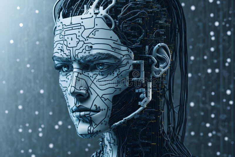 Big Data and Artificial Intelligence Concept. Stock Illustration ... Big Data and Artificial Intelligence Concept. Stock Illustration ...
