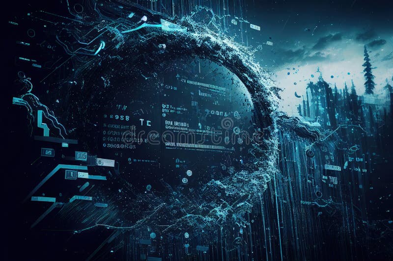 Big Data Background, Digital Technology Flow, Generative AI ...