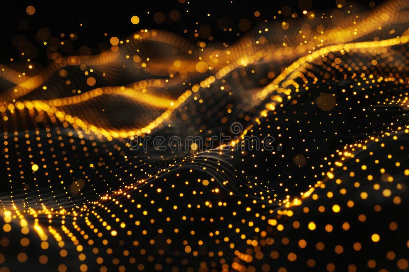 Big Data Background, Abstract Digital Technology Flow Pattern, Big Data ...