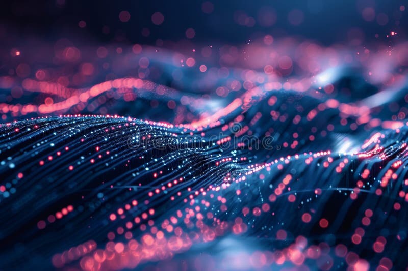 Big Data Background, Abstract Digital Technology Flow Pattern, Big Data ...