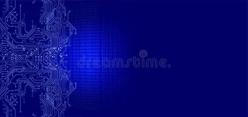 Big Data Binary Code Circuit Background Flowing Number One And Zero Text In Binary Code Format