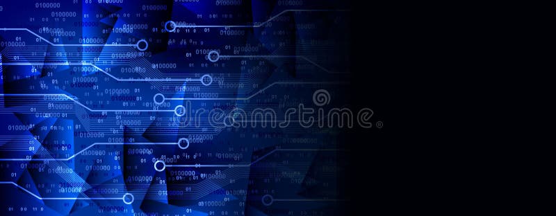 Big Data Binary Code Circuit Background Flowing Number One And Zero Text In Binary Code Format