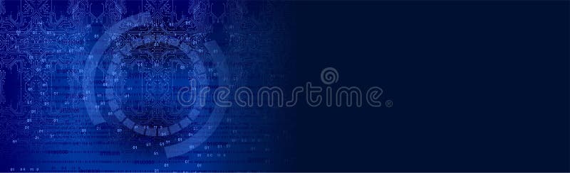 Big Data Binary Code Circuit Background Flowing Number One And Zero Text In Binary Code Format