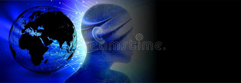 Big Data Binary Code Circuit Global Background Flowing Number One And Zero Text In Binary Code