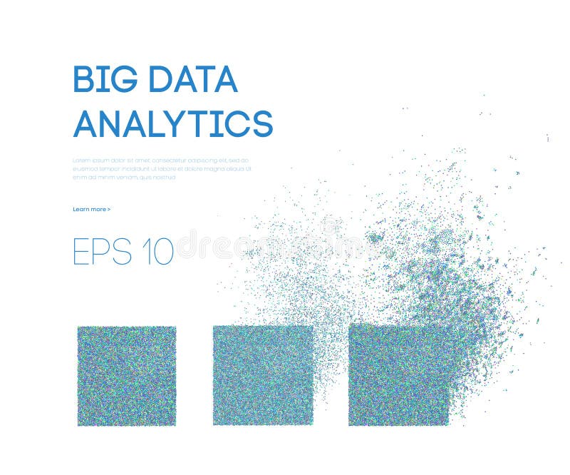 Big Data Business Inteligence Technology Background Binary Code Algorithms Deep Learning