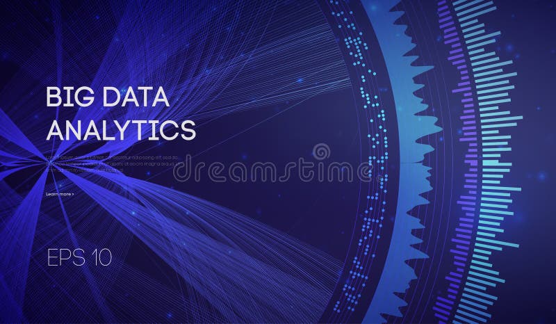 Big Data Business Inteligence Technology Background Binary Code Algorithms Deep Learning