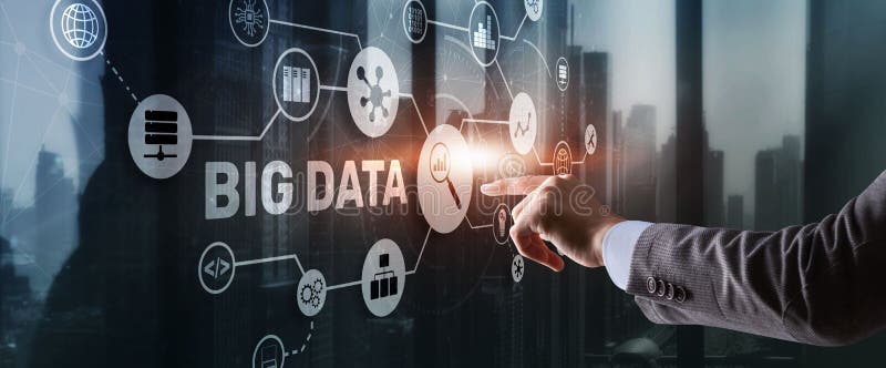Big Data and Business Intelligence Analytics Concept Stock Image ...