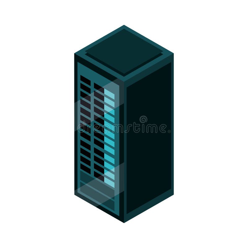 Big data center stock illustration. Illustration of isolation - 233737954