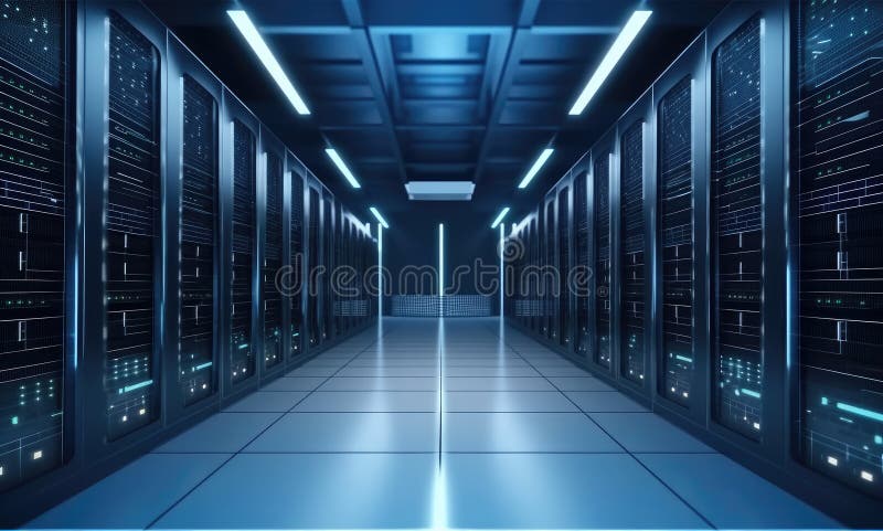 Big Data Center Technology with Servers for the Digitization of ...